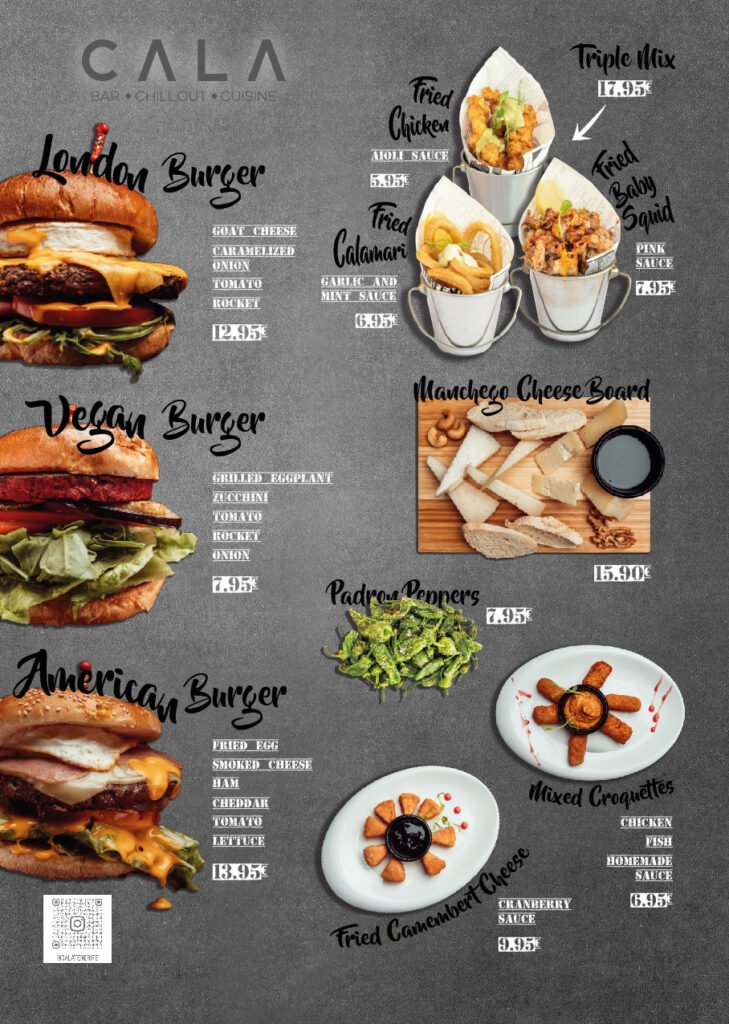 Menu - CALA Restaurant
